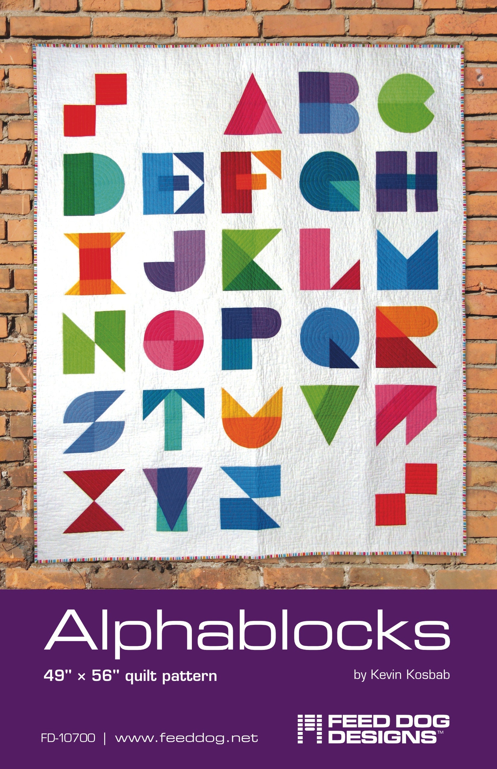 Alphablocks Modern Alphabet Quilt Pattern - Etsy