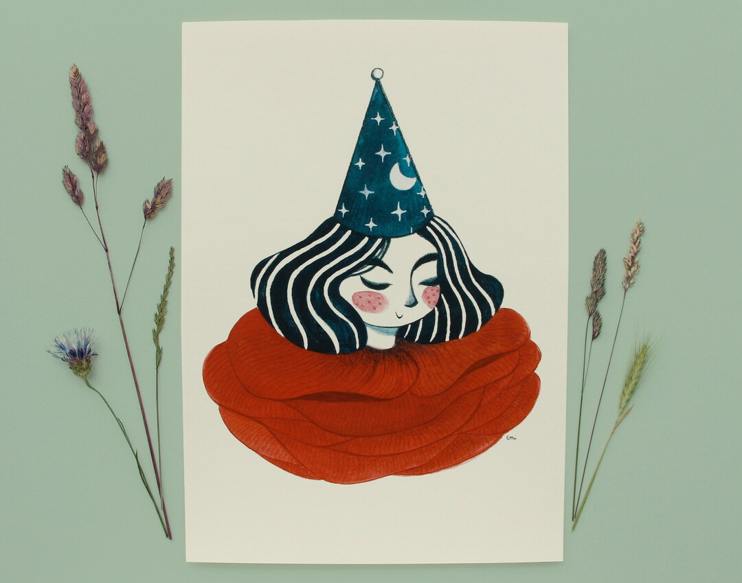 Poppy - A4 Poster - Etsy UK