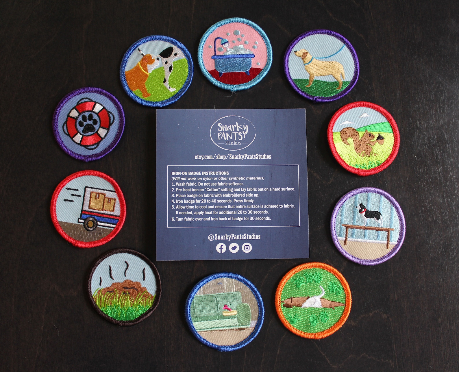 Civil Rights Watchdog, Dog Achievement Badge, Badass Badges, Iron-on ...