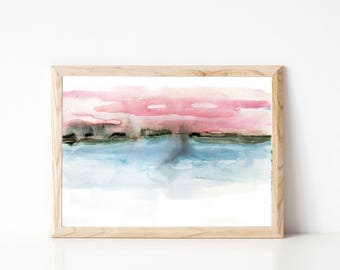 Simple art print | Etsy