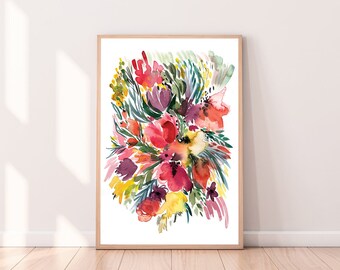 Floral prints | Etsy