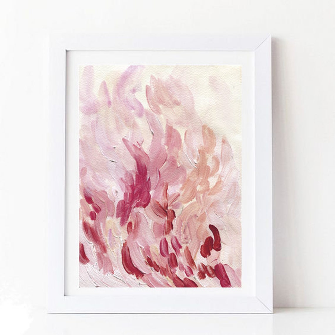 Pink Art Printprintable Wall Art Abstractabstract Wall - Etsy