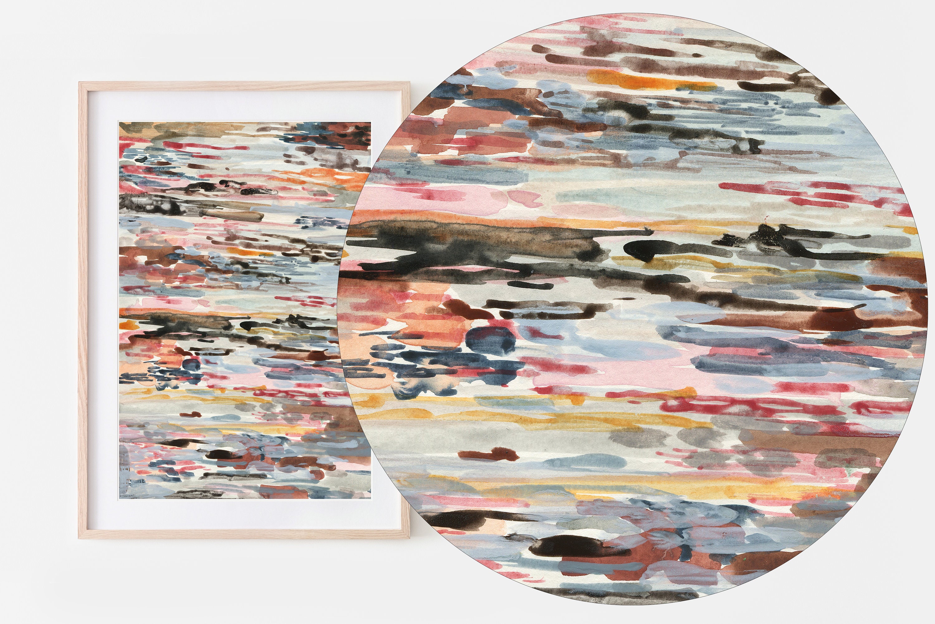 Colorful Art Printprintable Wall Artmodern Painting | Etsy