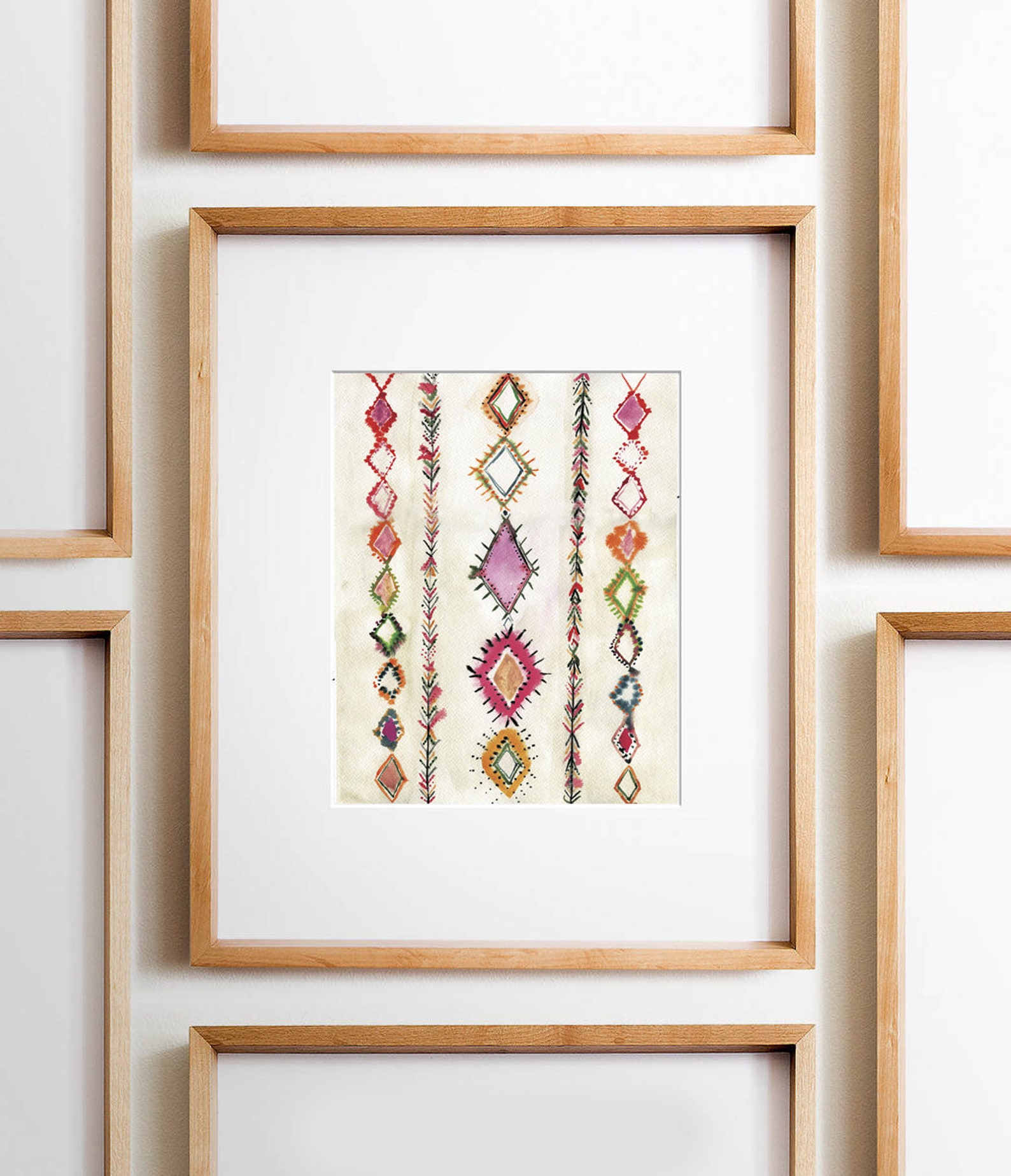 Moroccan Decorboho Wall Decormoroccan Rug Printabstract - Etsy