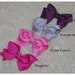 3 Inch Hair Bows, Grosgrain Bows, Choose Colors, No Clip, Medium Bows ...