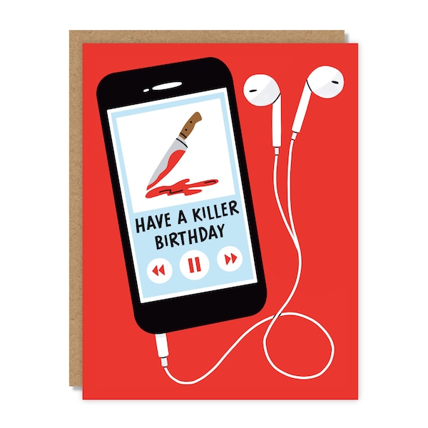 True Crime Birthday Card - Etsy