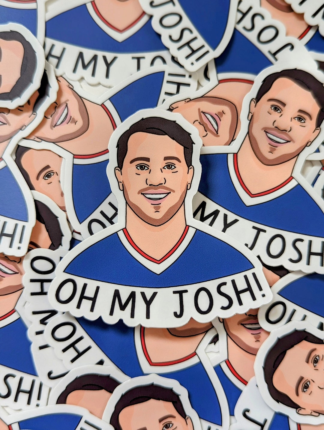 Oh My Josh Sticker | Buffalo, NY - Etsy