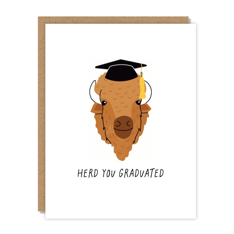 Pun Graduation Card - Etsy