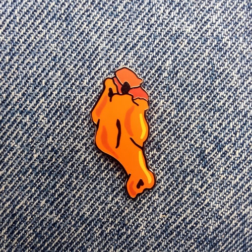 Buffalo Wing Pin Flat Wing Pin Chicken Wing Enamel Pin - Etsy