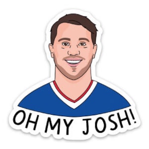 Oh My Josh Sticker | Buffalo, NY - Etsy
