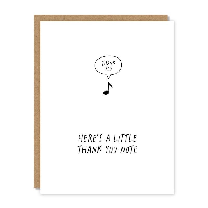 Thank You Note - Etsy