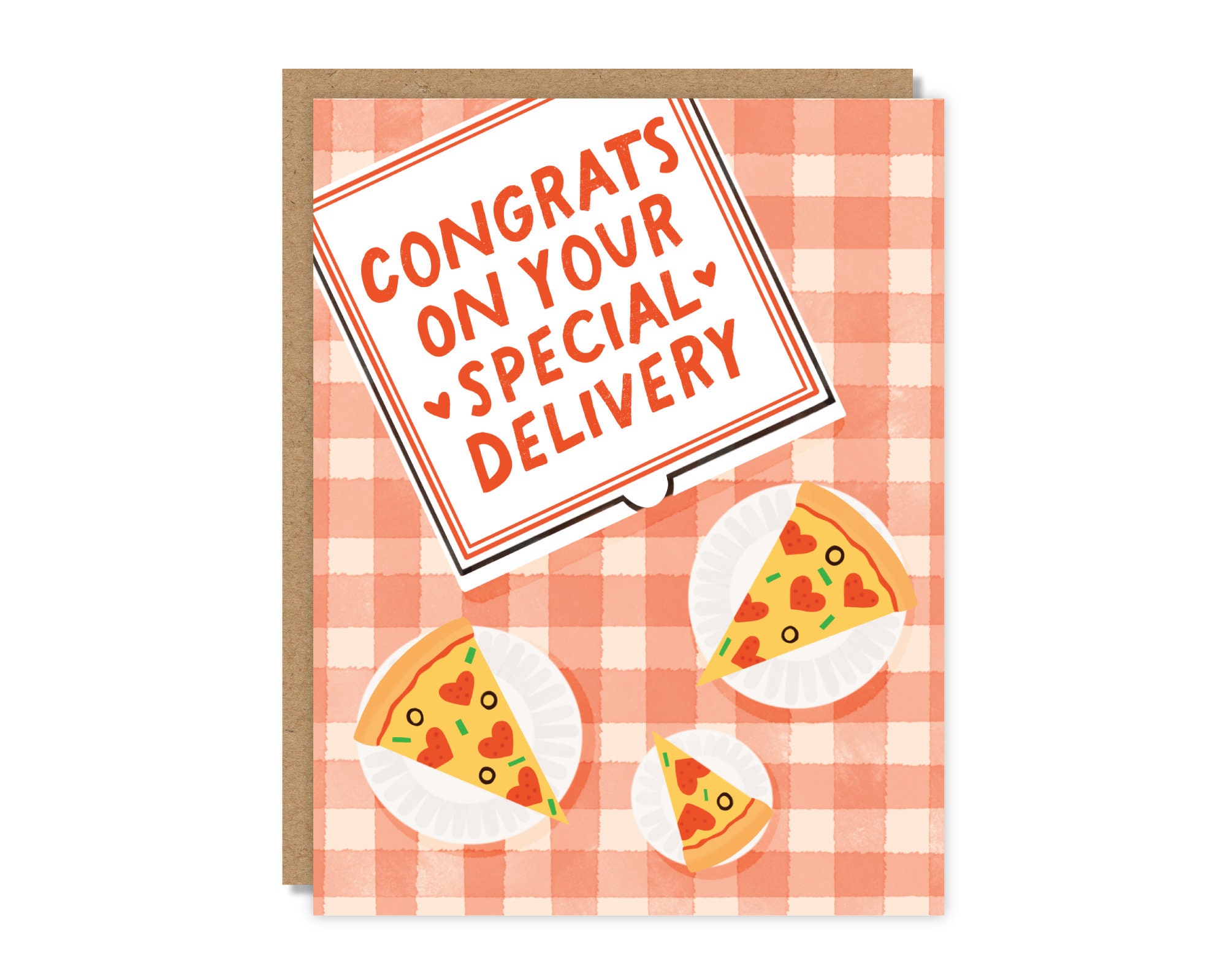 Congrats on Baby Delivery Card - Etsy
