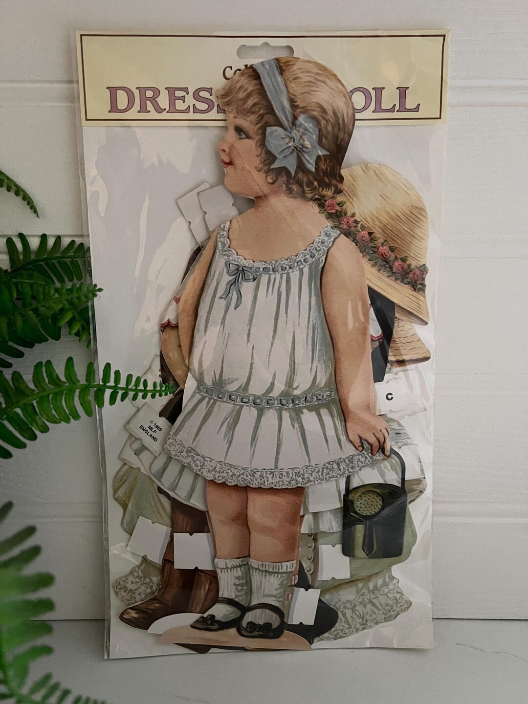 Vintage Paper Doll Ephemera Lady Anne 1989 - Etsy