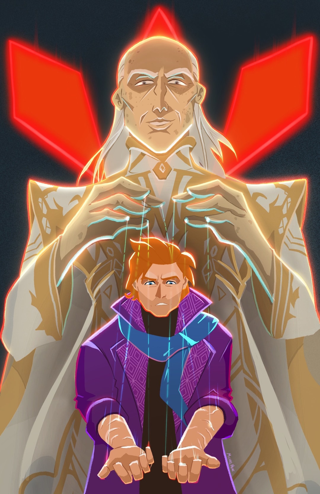 Caleb Widogast and Trent Ikithon - Critical Role Mighty Nein Art Print ...