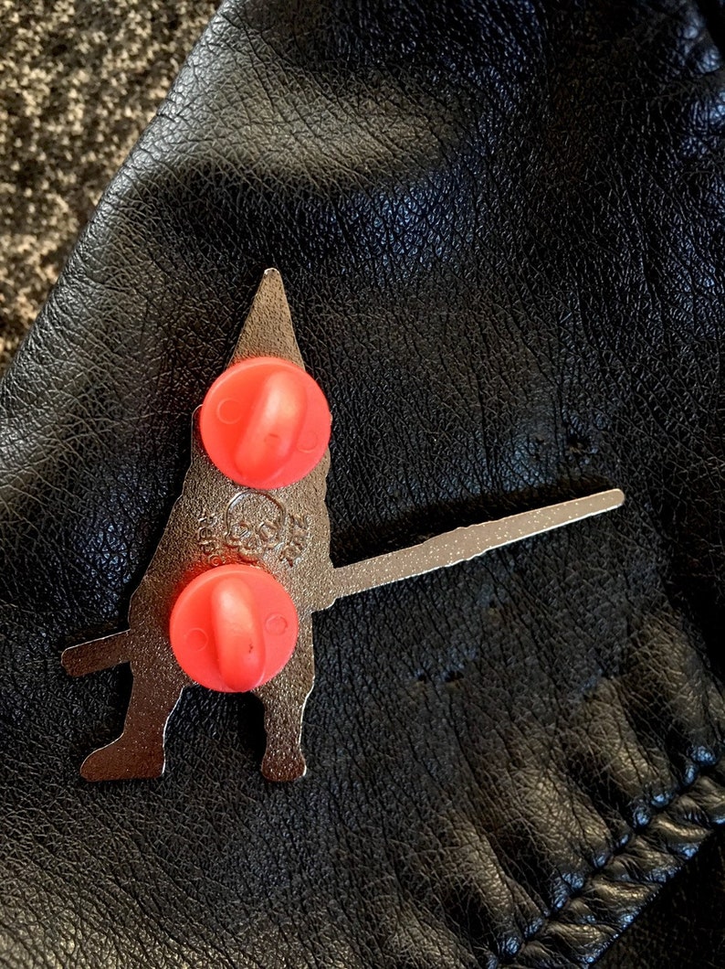 Red Pyramid Thing Enamel Pin - Etsy