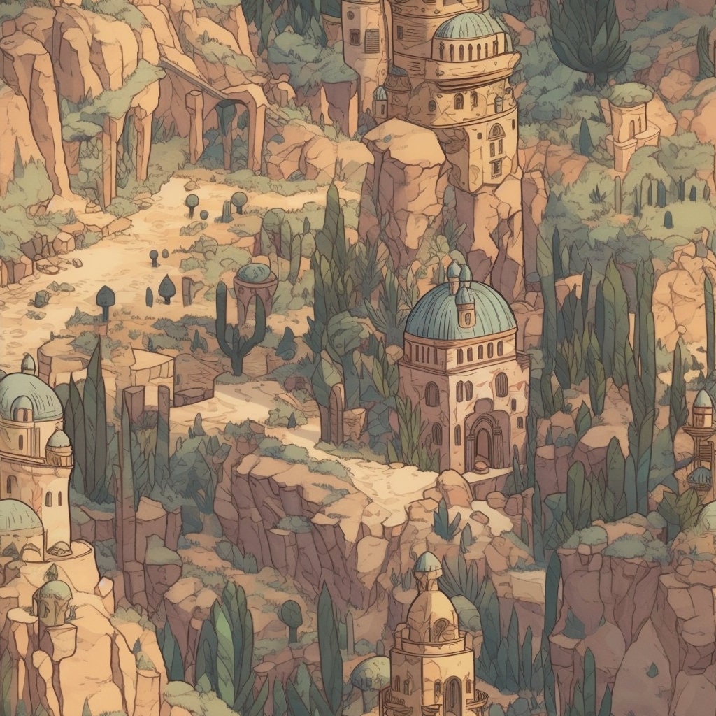 30 Digi Papers Variations Seamless // Anime Cities Series // Ghibli ...