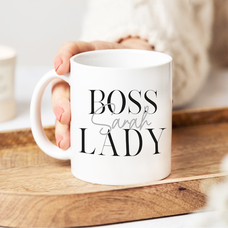 Boss Lady Mug - Etsy