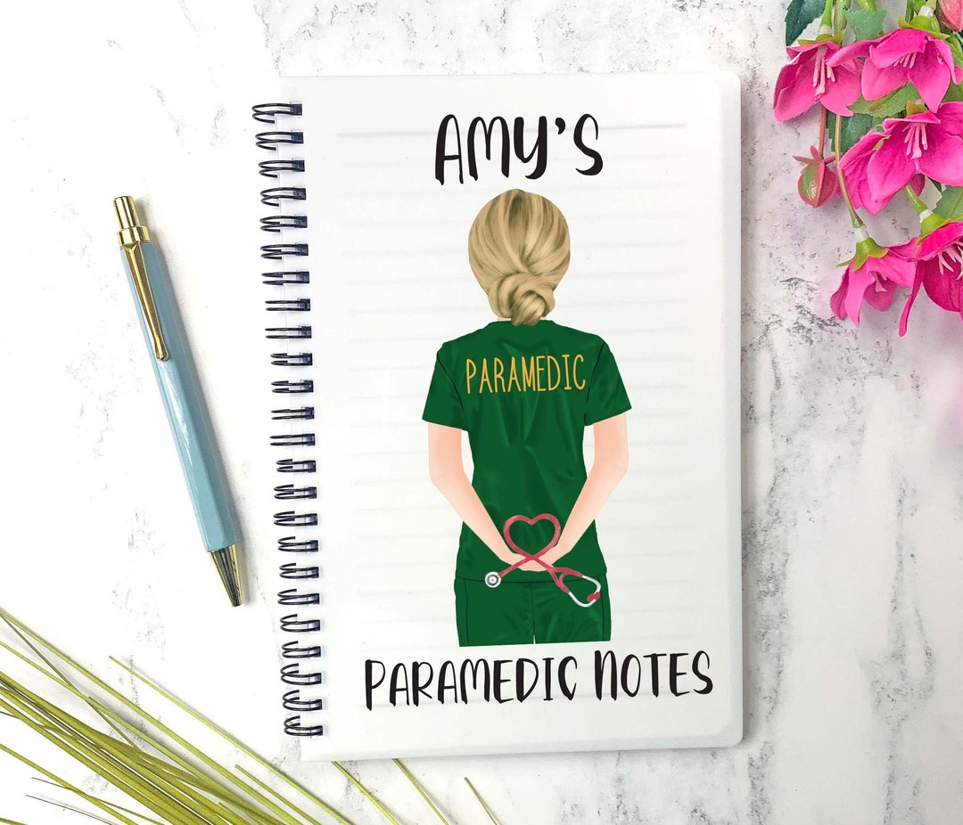 Personalised Paramedic Notebook Trainee Paramedic Gift - Etsy