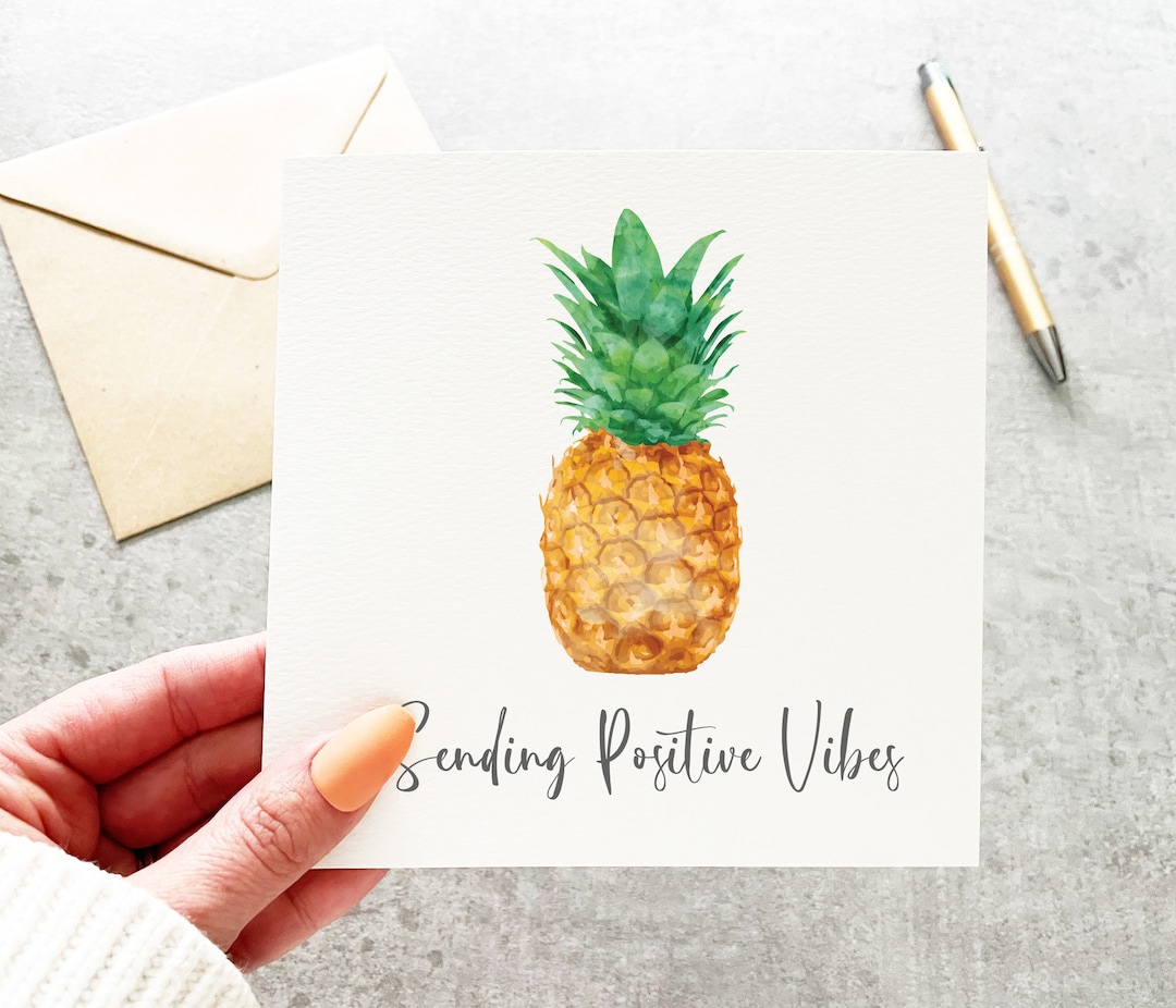 IVF Card, IVF Good Luck Card, Pineapple Card, IVF Well Wishes, Ivf ...
