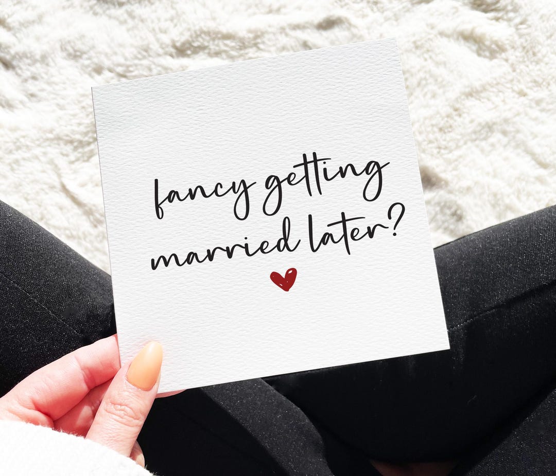 Fancy Getting Married Later, Wedding Day Card, Fiance Card, to My Bride ...