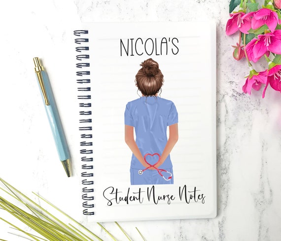 Personalised Student Nurse Notes Notebook Trainee Nurse Gift - Etsy UK