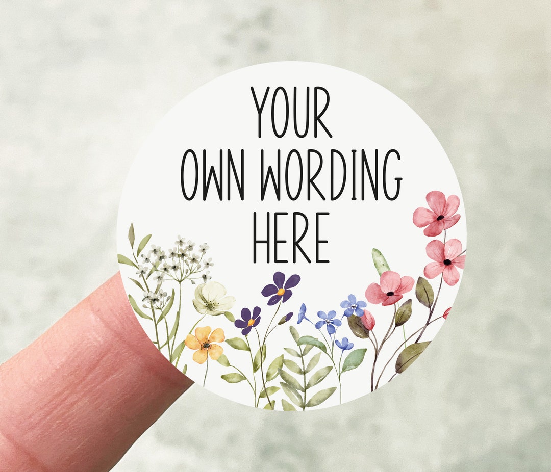 Personalised Stickers, Any Text Stickers, Hen Night Stickers, Baby ...