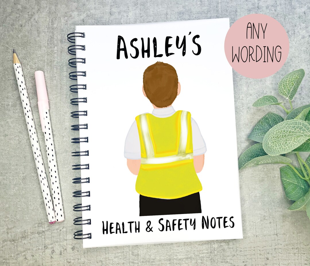 Health & Safety Officer Notebook, Health and Safety Manager, Site ...