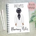 Personalised Pharmacist Notebook, Pharmacy Gift, Student Pharmacist ...