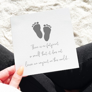 Baby Bereavement Card, Child Bereavement, Sympathy Card, Miscarriage ...