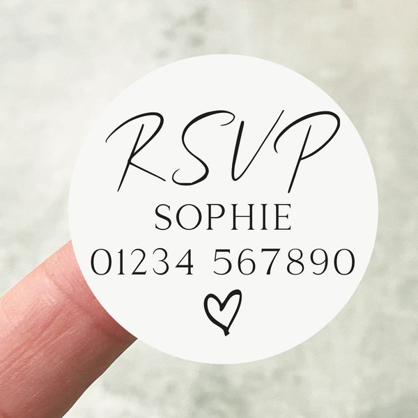 Invitation Stickers - Etsy