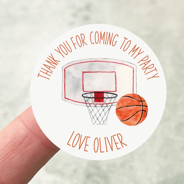 Basketball Stickers - Etsy