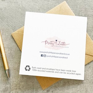 First Day at School Card, Good Luck Card, Personalised Card, Starting ...