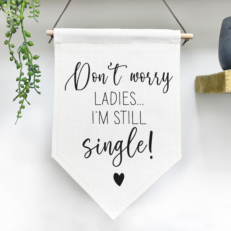 Im Single Flag - Etsy