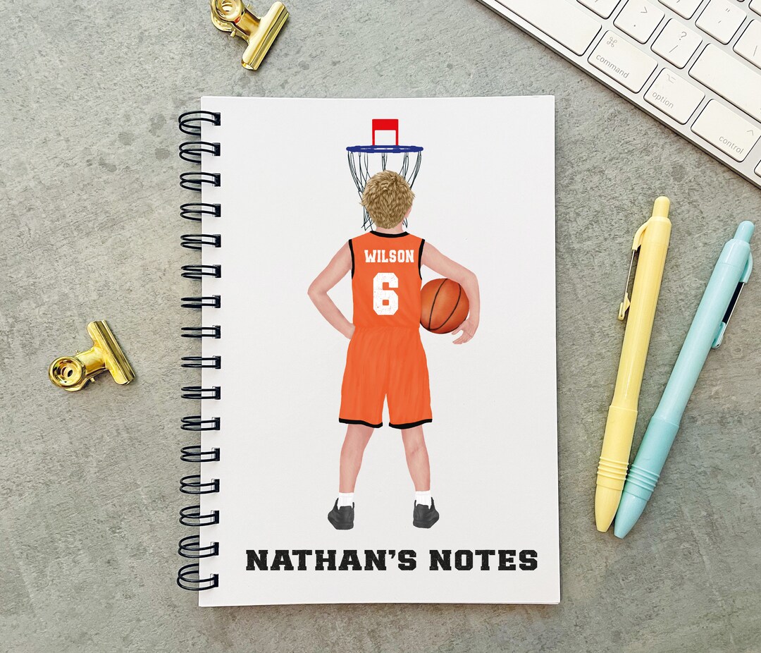 Basketball Notebook, Basketball Gift, Basketball Player, Girls ...