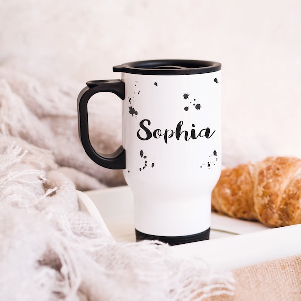 Personalised Coffee Travel Mug - Etsy UK