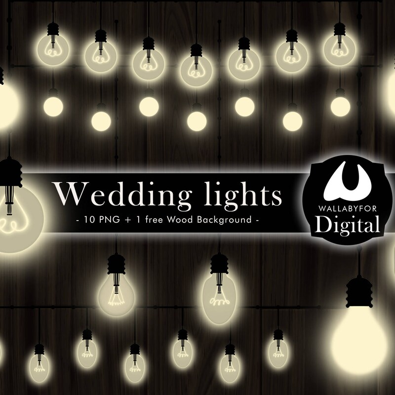 Fairy Lights Clipart - Etsy