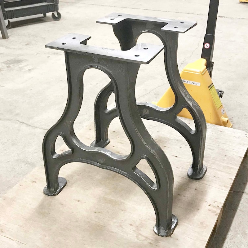Cast Iron Table Legs - Etsy