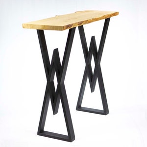 H 40 Inch, Bar Table Legs, 1 Pair, Metal Diamond Shape #SS680 - Etsy
