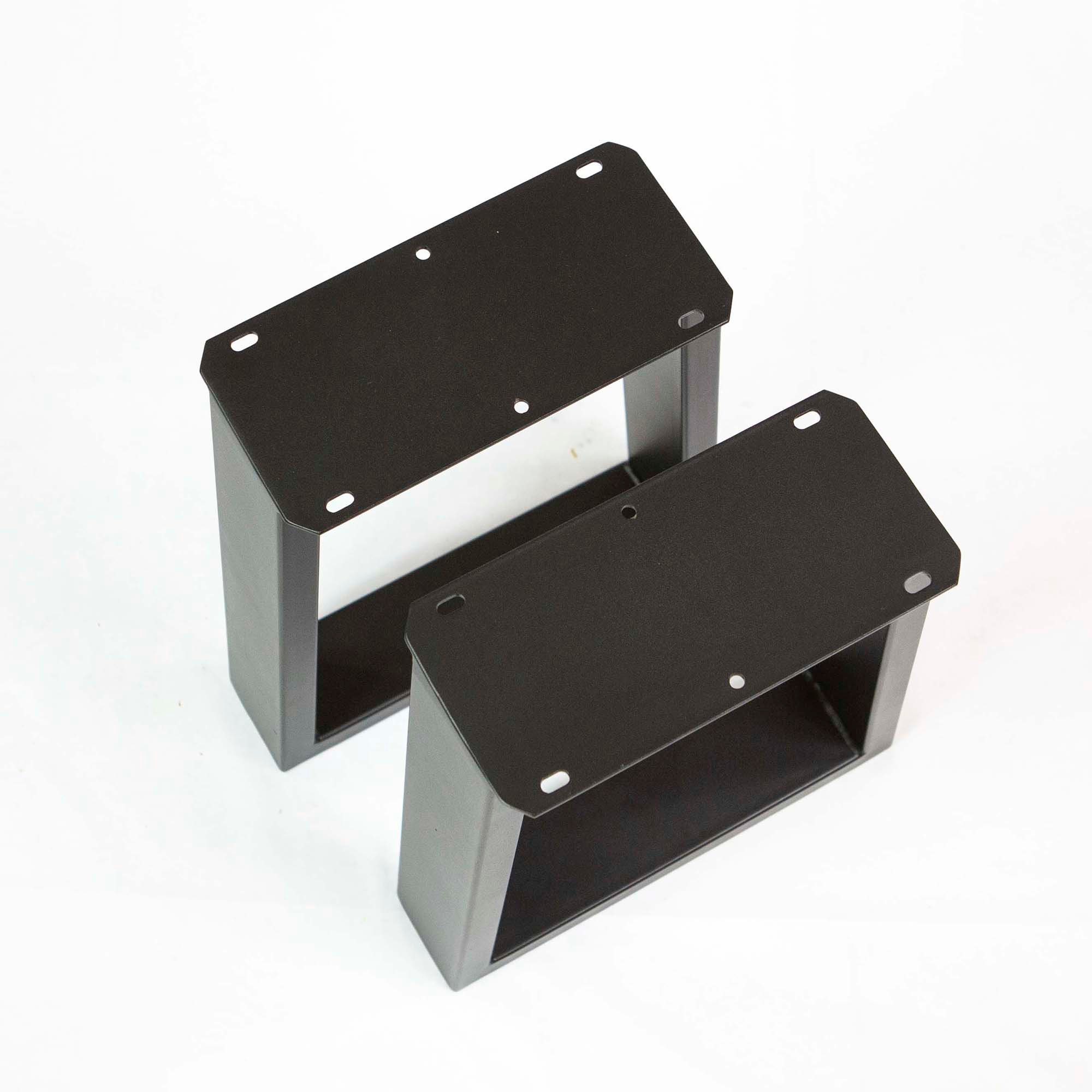 H 16 Inch Trapezoid Bench Legs 1 Pair SS200 - Etsy Canada