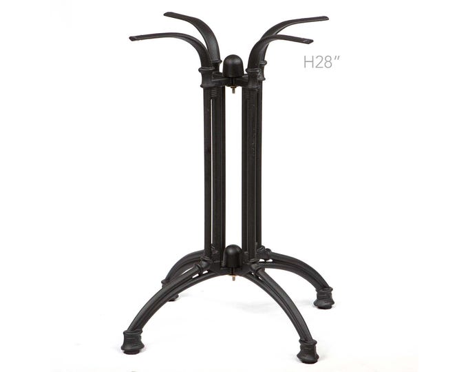 H 28 Inch, Cast Iron Bistro Table Base, #JK3070 - Etsy