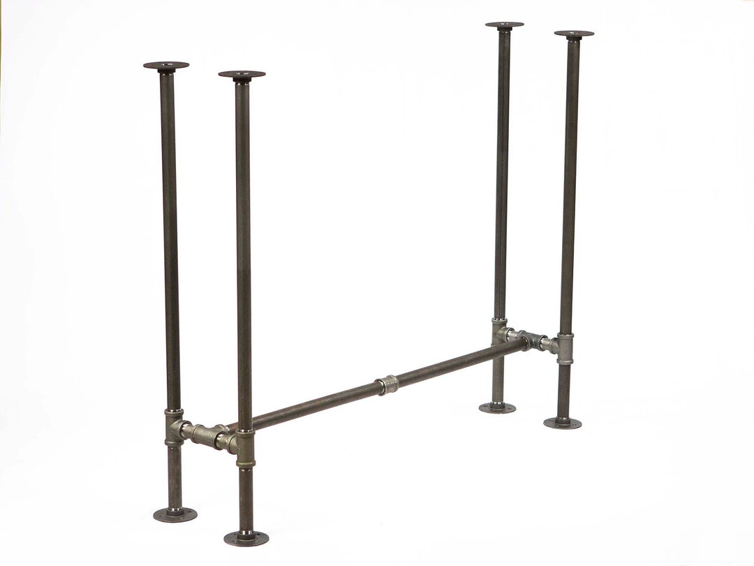 H34" X W11", Pipe Table Legs for Sofa Table or Console Table, #BKH1134C ...