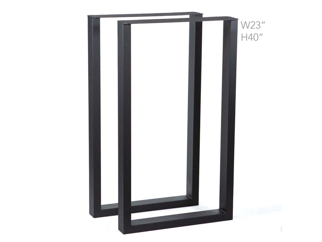 H40 X W23" Bar Height Pub Table Legs, 1 Pair #W5036N23 - Etsy
