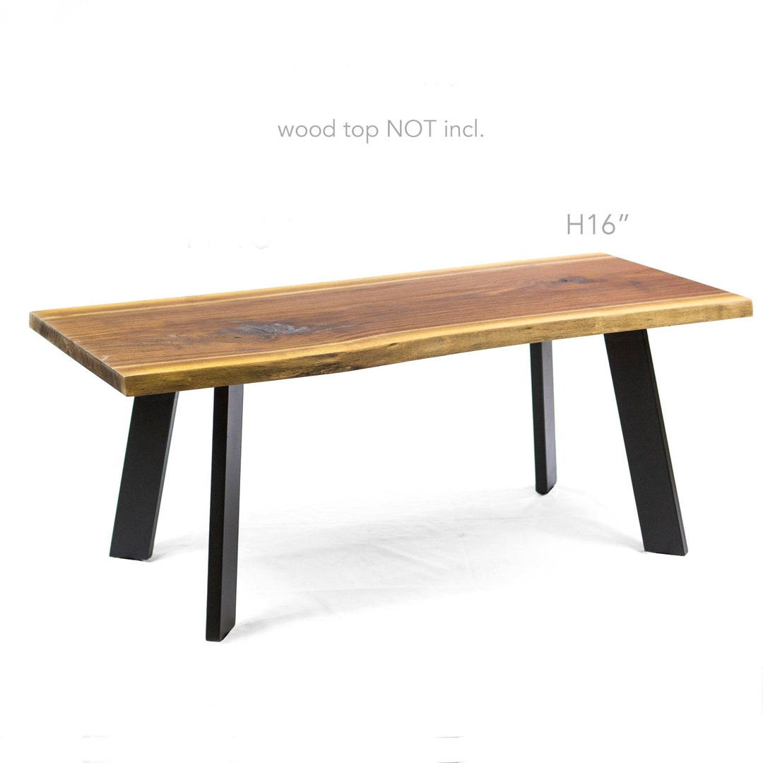 H 16 Inch, Angled Coffee Table Legs, Set/4, SS900 - Etsy