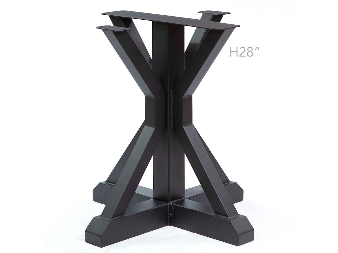 H 28 Inch, Trestle Round Dining Table Legs, 1 Set, #SS511 - Etsy