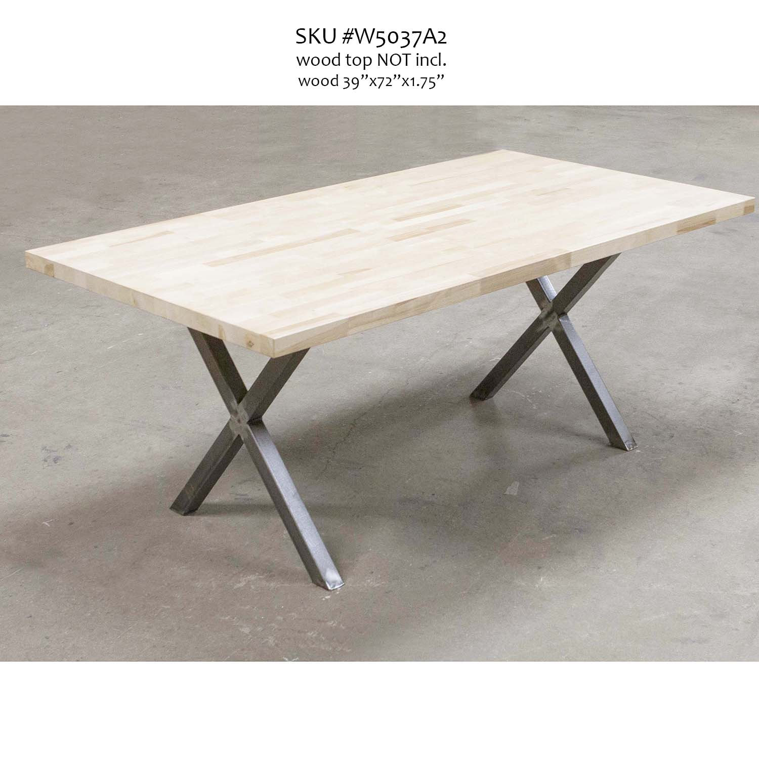 H 28 Inch Dining Table Legs X Shape 1 Pair W5037A - Etsy