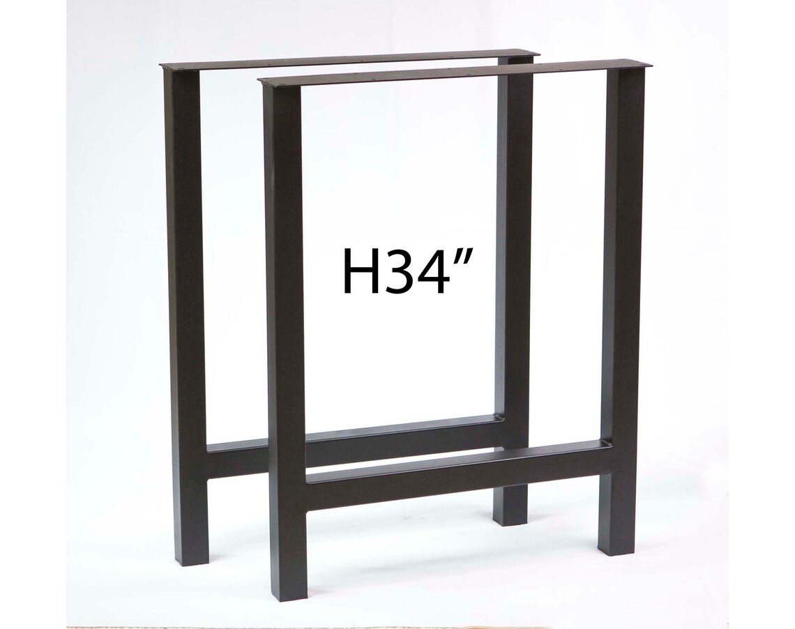 H 34 Inch Table Legs for Kitchen Island Counter Height H - Etsy