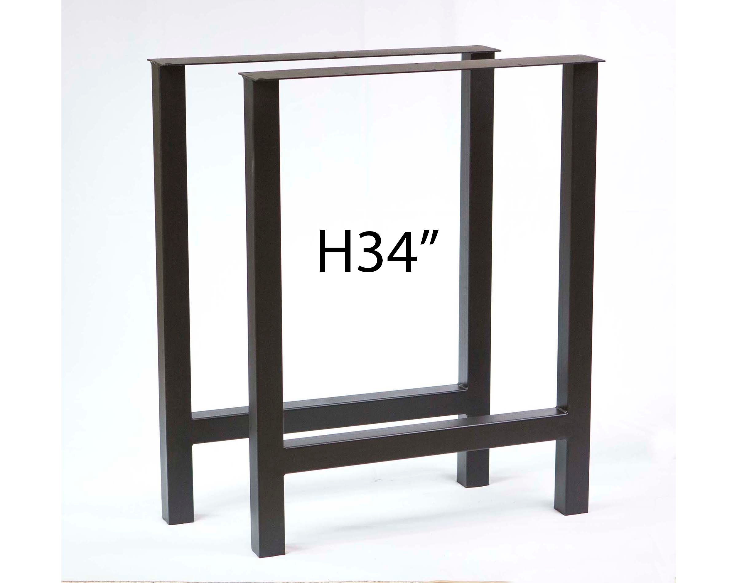 H 34 Inch Table Legs for Kitchen Island Counter Height H - Etsy