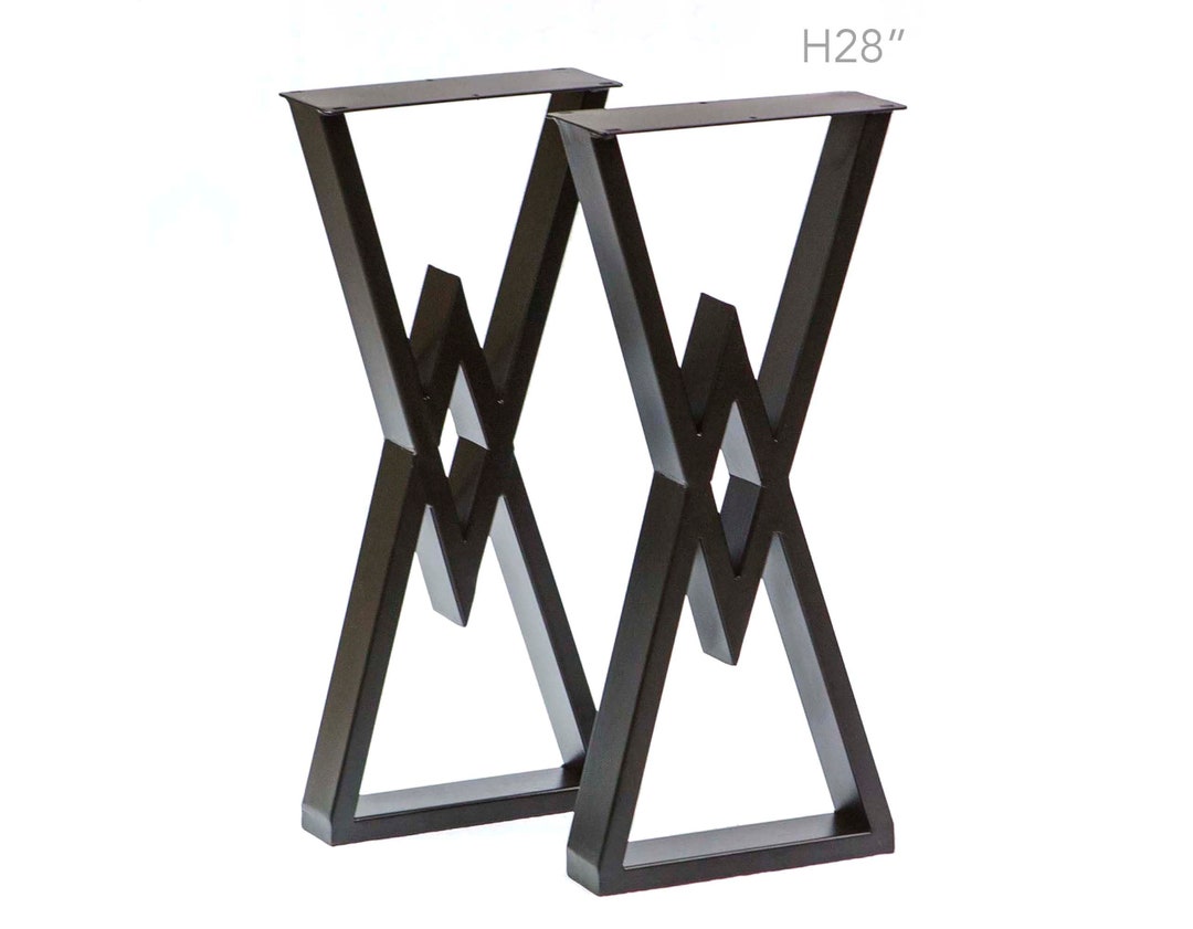 H 28 Inch, Console Table Legs, Diamond Shape, 1 Pair, #SS630 - Etsy