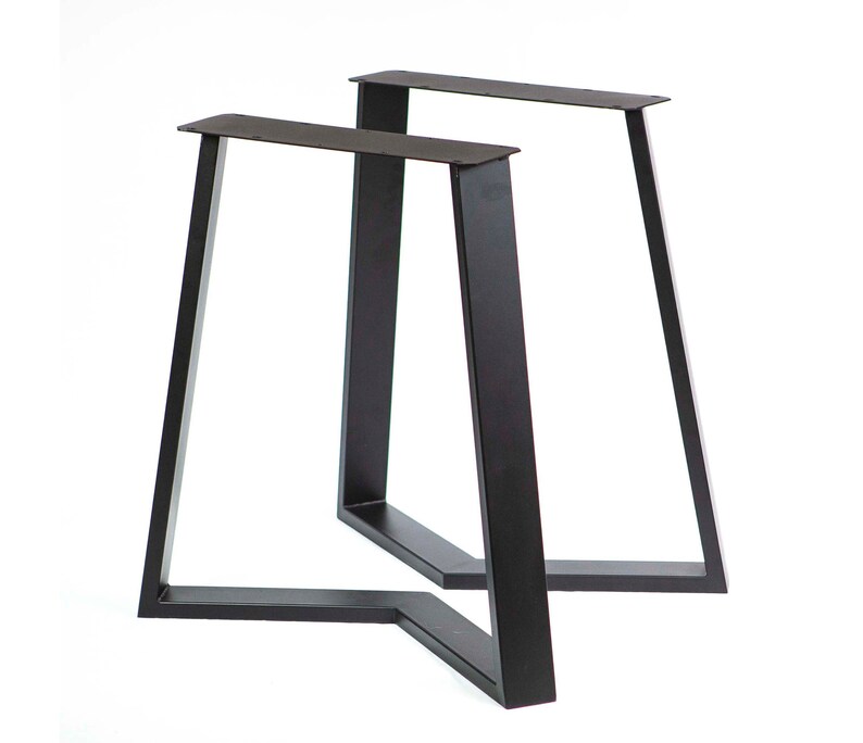 H 28 Inch Dining Table Legs Cress Shape 1 Pair SS410 - Etsy