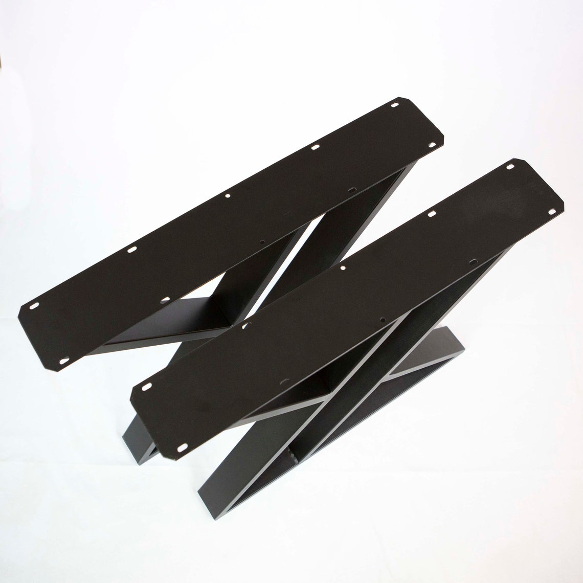 H 28 Inch Dining Table Legs Double Z Shape 1 Pair SS1110 - Etsy